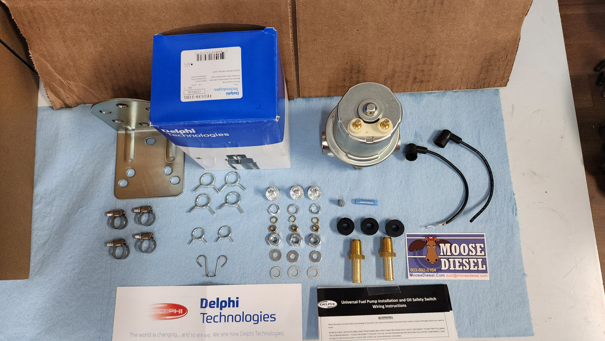 Accessory Kit - Ford IDI 6.9/7.3 Delphi Electric Fuel Pump Conversion ...